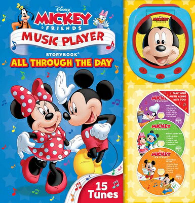 DISNEY MICKEY MOUSE ALL THROUG Music Player Storybook Grace Baranowski STUDIO FUN INTL2023 Hardcover English ISBN：978079...