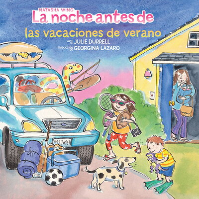 SPAーNOCHE ANTES DE LAS VACACIO Night Before Natasha Wing Julie Durrell Georgina Lzaro GROSSET DUNLAP2025 Paperback Spani...