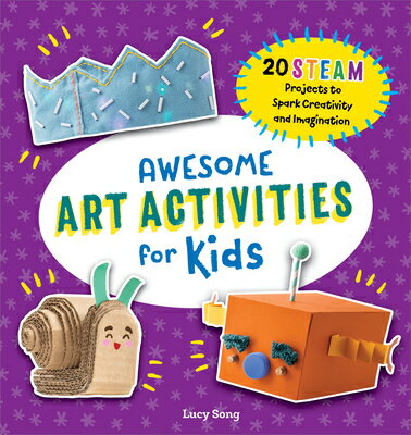 AWESOME ART ACTIVITIES FOR KID Awesome Steam Activities for Kids Lucy Song ROCKRIDGE PR2022 Paperback English ISBN：97816...