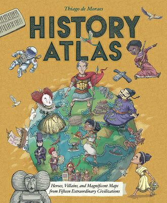 HIST ATLAS Blueprint Editions Thiago de Moraes BLUEPRINT ED2020 Hardcover English ISBN：9781499811353 洋書 Books for kids（児...