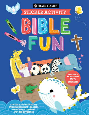 BG ー STICKER ACTIVITY BIBLE FU Brain Games ー Sticker Activity Publications International Ltd Brain Games Little Grasshop...