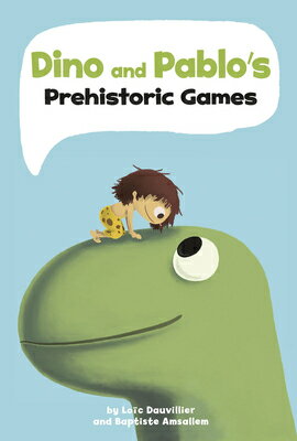 DINO & PABLOS PREHISTORIC GAME Wordless Graphic Novels Baptiste Amsallem Loic Dauvillier PICTURE WINDOW BOOKS2020 Librar...