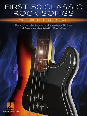 1ST 50 CLASSIC ROCK SONGS YOU ー HAL LEONARD PUB CO2026 Paperback English ISBN：9781705191415 洋書 Art & Entertainment（芸術＆エン...