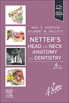 NETTERS HEAD & NECK ANATOMY FO Netter Basic Science Neil S. Norton Gilbert M. Willett ELSEVIER2024 Paperback English ISB...