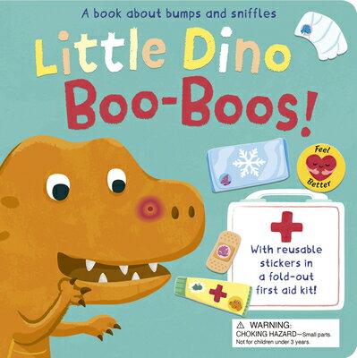 LITTLE DINO BOOーBOOS Sophie Aggett Jannie Ho TIGER TALES2025 Board　Books English ISBN：9781664351455 洋書 Books for kids（児童...
