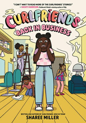 CURLFRIENDS BACK IN BUSINESS ( Curlfriends Sharee Miller LITTLE BROWN & CO2025 Paperback English ISBN：9780316591492 洋書 B...