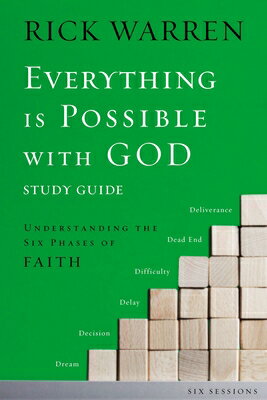 EVERYTHING IS POSSIBLE W/GOD B Rick Warren ZONDERVAN2010 Paperback Study Guide English ISBN：9780310671497 洋書 Social Scie...