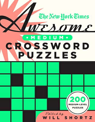 NYT AWESOME MED CROSSWORD PUZZ New York Times Will Shortz GRIFFIN2022 Paperback English ISBN：9781250851505 洋書 Family lif...