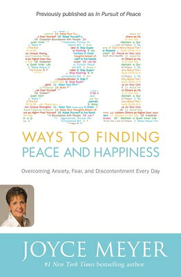 21 WAYS TO FINDING PEACE & HAP Joyce Meyer FAITHWORDS2007 Paperback Trade English ISBN：9780446581509 洋書 Social Science（社...