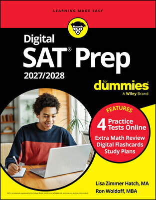 DIGITAL SAT PREP 2027/2028 FOR Lisa Zimmer Hatch FOR DUMMIES2026 Paperback English ISBN：9781394421510 洋書 Reference & Lan...