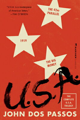 USA U.S.A. Trilogy John Dos Passos MARINER BOOKS2024 Paperback English ISBN：9780063351530 洋書 Fiction & Literature（小説＆文芸）...