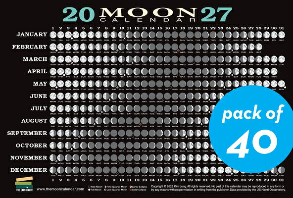 FLSH CARDー2027 MOON CAL CARD ( Kim Long EXPERIMENT2026 Other English ISBN：9798893031539 洋書 Computers & Science（コンピューター＆科...