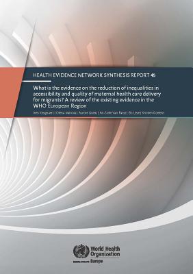WHAT IS THE EVIDENCE ON THE RE Health Evidence Network Synthesis Report Centers of Disease Control WORLD HEALTH ORGN2018...