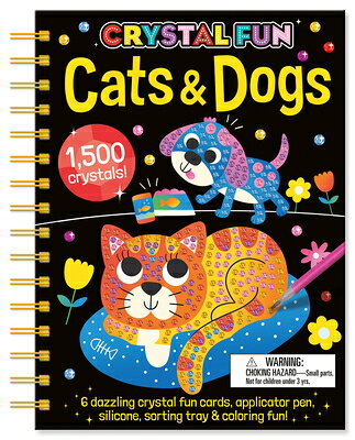 CRYSTAL FUN CATS & DOGS Crystal Fun Zach Rosenthal Damien Barlow TWO WINDMILLS2025 Spiral English ISBN：9781835551585 洋書 ...