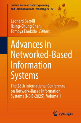 ADVANCES IN NETWORKEDーBASED IN Lecture Notes on Data Engineering and Communications Technol Leonard Barolli HsingーChung ...