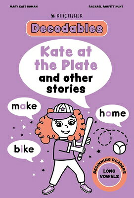KATE AT THE PLATE LONG VOWELS Decodables Kingfisher Learning Kingfisher Mary Kate Doman KINGFISHER2026 Paperback English...