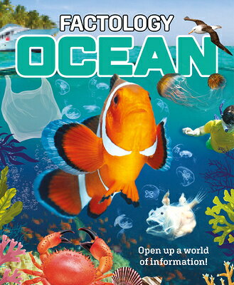 FACTOLOGY OCEAN Factology ー BUTTON BOOKS2025 Hardcover English ISBN：9781787081635 洋書 Books for kids（児童書） Juvenile Nonfic...