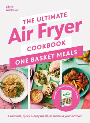 ULTIMATE AIR FRYER CKBK 1 BASK Clare Andrews MICHAEL JOSEPH2024 Hardcover English ISBN：9780241681640 洋書 Family life & Co...