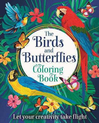 BIRDS & BUTTERFLIES COLOR BK Sirius Creative Coloring Tansy Willow SIRIUS ENTERTAINMENT2025 Paperback English ISBN：97813...