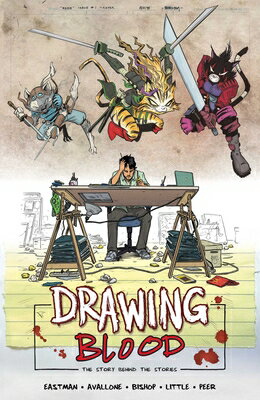 DRAWING BLOOD V01 Kevin Eastman David Avallone Ben Bishop IMAGE COMICS2024 Paperback English ISBN：9781534371675 洋書 Famil...