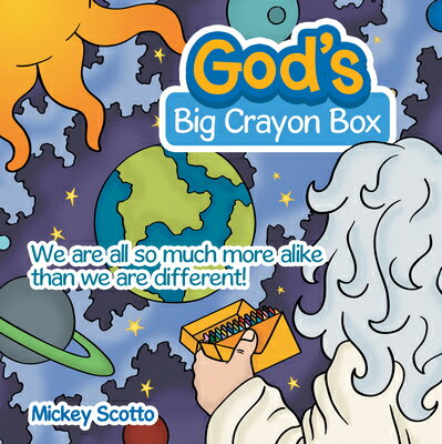 GODS BIG CRAYON BOX Mickey Scotto ARCHWAY PUB2022 Hardcover English ISBN：9781665711692 洋書 Books for kids（児童書） Juvenile F...