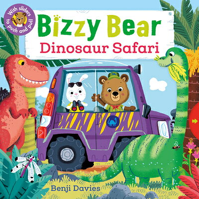 BIZZY BEAR DINOSAUR SAFARI Bizzy Bear Benji Davies NOSY CROW2015 Board　Books English ISBN：9780763681708 洋書 Books for kid...