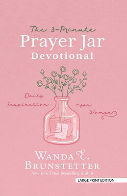3ーMIN PRAYER JAR DEVO ーLP Wanda E. Brunstetter Janice Thompson Donna K. Maltese LARGE PRINT DISTRIBUTION2026 Paperback E...