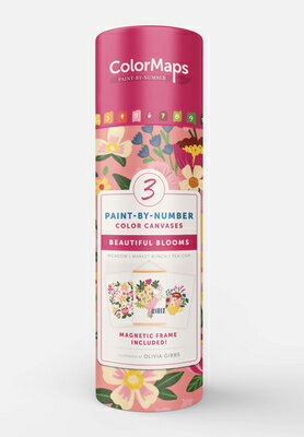 COLORMAPS PAINTーBYーNUMBER BEAU Colormaps Olivia Gibbs BETTER DAY BOOKS2026 Hardcover English ISBN：9780764371752 洋書 NonーC...