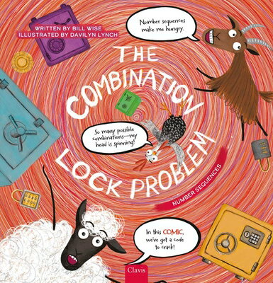 COMBINATION LOCK PROBLEM Hilariously Simple Math Bill Wise Davilyn Lynch CLAVIS PUB2026 Hardcover English ISBN：979889063...