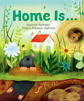 HOME IS Hannah Barnaby Frann PrestonーGannon BEACH LANE BOOKS2021 Hardcover English ISBN：9781534421769 洋書 Books for kids（...