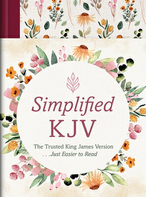 SIMPLIFIED KJV WILDFLOWER MEDL Compiled by Barbour Staff BARBOUR PUBL INC2022 Hardcover English ISBN：9781636091785 洋書 No...