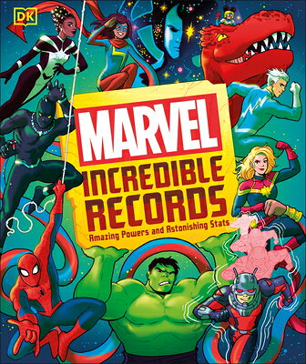 MARVEL INCREDIBLE RECORDS Melanie Scott DK PUB2024 Hardcover English ISBN：9780593841808 洋書 Books for kids（児童書） Juvenile ...