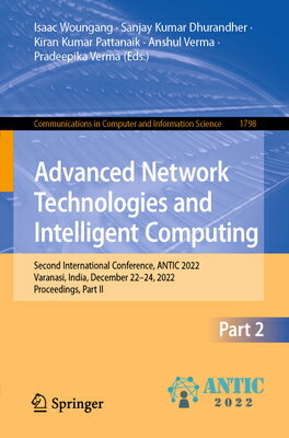 ADVD NETWORK TECHNOLOGIES & IN Communications in Computer and Information Science Isaac Woungang Sanjay Kumar Dhurandher...