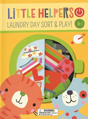 LAUNDRY DAY SORT & PLAY Susie Brooks Dawn Machell EDC KANE MILLER BOOKS2021 Board　Books English ISBN：9781684641871 洋書 Bo...