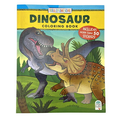 TOTALLY AWESOME DINOSAUR COLOR Diego Vaisberg Greco Westermann Cottage Door Press COTTAGE DOOR PR2025 Paperback English ...