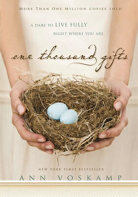 1000 GIFTS Ann Voskamp ZONDERVAN2011 Hardcover English ISBN：9780310321910 洋書 Social Science（社会科学） Religion