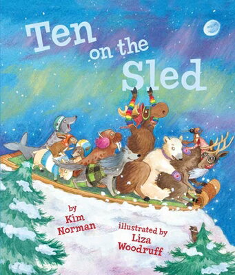 10 ON THE SLEDーBOARD Kim Norman Liza Woodruff UNION SQUARE & CO2014 Board　Books English ISBN：9781454911913 洋書 Books for ...