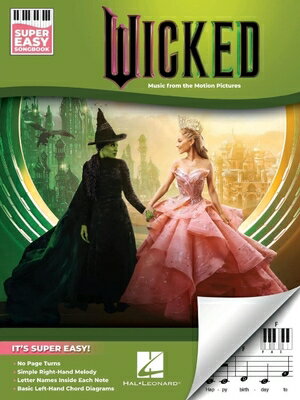 WICKED ー MUSIC FROM THE MOTION Stephen Schwartz HAL LEONARD PUB CO2026 Paperback English ISBN：9798350171921 洋書 Art & Ent...