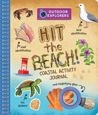OUTDOOR EXPLORERS HIT THE BEAC Outdoor Explorers Katie Melrose Cottage Door Press COTTAGE DOOR PR2025 Spiral English ISB...