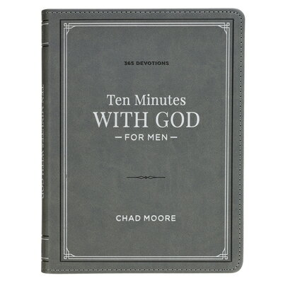 10 MINUTES W/GOD FOR MEN 365 D ー CHRISTIAN ART GIFTS2026 Leather English ISBN：9798896781950 洋書 Social Science（社会科学） Reli...
