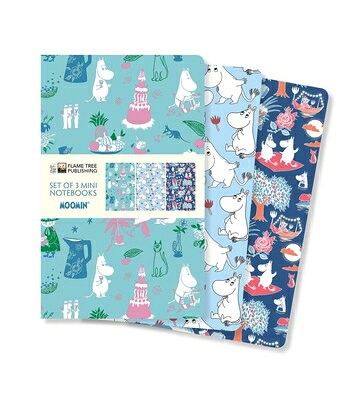 MOOMIN CLASSICS SET OF 3 MINI Mini Notebook Collections Flame Tree Studio FLAME TREE PUB2025 Other English ISBN：97818041...