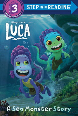 SEA MONSTER STORY (DISNEY/PIXA Step Into Reading Random House Disney Random House Disney RANDOM HOUSE DISNEY2021 Paperba...
