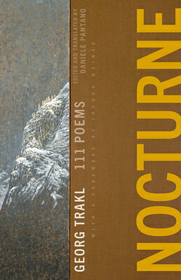NOCTURNE Georg Trakl Daniele Pantano BLACK LAWRENCE PR2026 Paperback English ISBN：9781625571984 洋書 Fiction & Literature（...