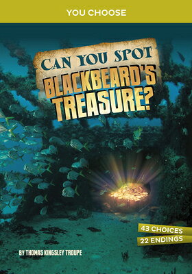 CAN YOU SPOT BLACKBEARDS TREAS You Choose: Treasure Hunters Thomas Kingsley Troupe CAPSTONE PR2023 Hardcover English ISB...