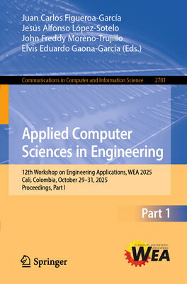 APPLIED COMPUTER SCIENCES IN E Communications in Computer and Information Science Juan Carlos FigueroaーGarca Jess Alfons...