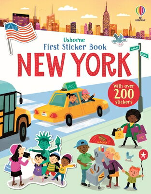 1ST STICKER BK NEW YORK First Sticker Books James MacLaine Wesley Robins USBORNE BOOKS2025 Paperback English ISBN：978183...