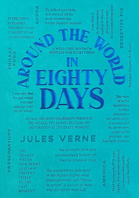 AROUND THE WORLD IN 80 DAYS Word Cloud Classics Jules Verne THUNDER BAY PR2023 Paperback English ISBN：9781667202129 洋書 F...