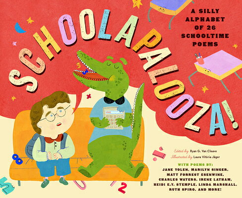 SCHOOLAPALOOZA Ryan G. Van Cleave Laura Vitria Jger MOONSHOWER2024 Hardcover English ISBN：9781638192138 洋書 Books for kid...