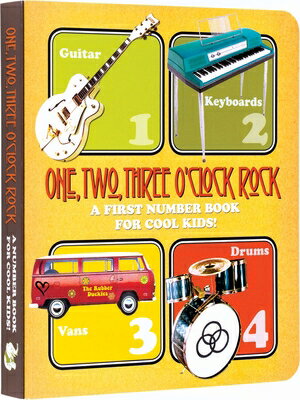1 2 3 OCLOCK ROCK BOARD BK Music Legends and Learning for Kids Laughing Elephant Books LAUGHING ELEPHANT2019 Board　Books...