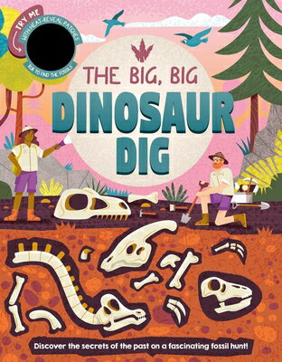 BIG BIG DINOSAUR DIG Igloobooks Diego Vaisberg Rose Harkness IGLOOBOOKS2024 Board　Books English ISBN：9781837952199 洋書 Bo...